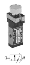 Pneumatic Push Button Valves